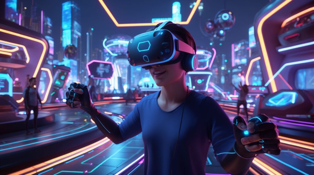 Creating Immersive VR Experiences with 3D Game Design